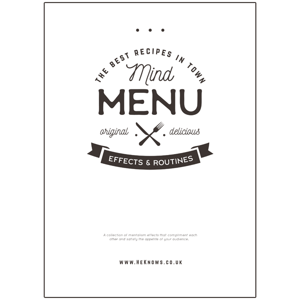 Paul Brook's Mind Menus - He Knows